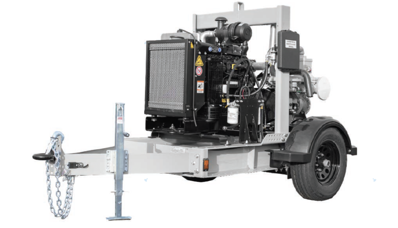 4 In High Volume Vac Assist Diesel Pump