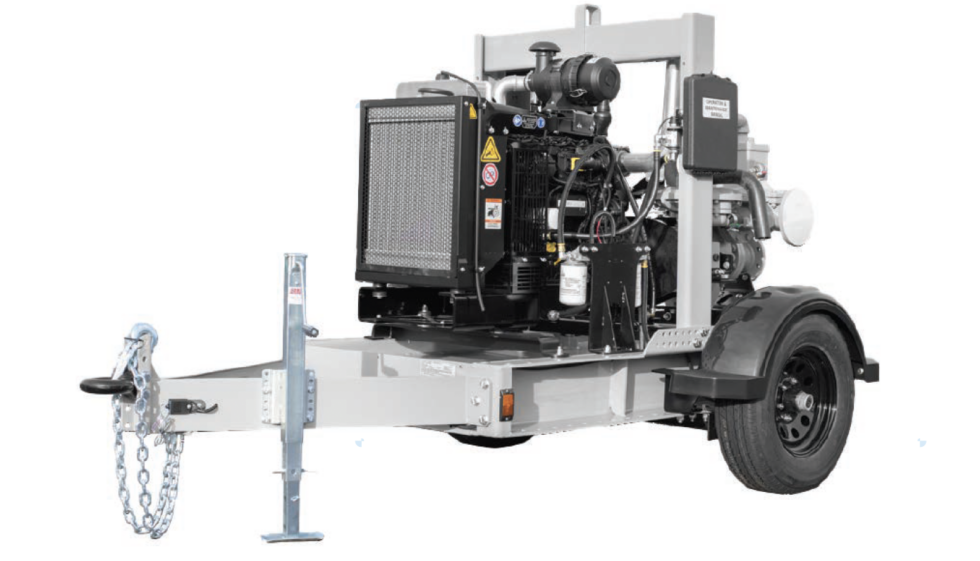 4 In High Volume Vac Assist Diesel Pump